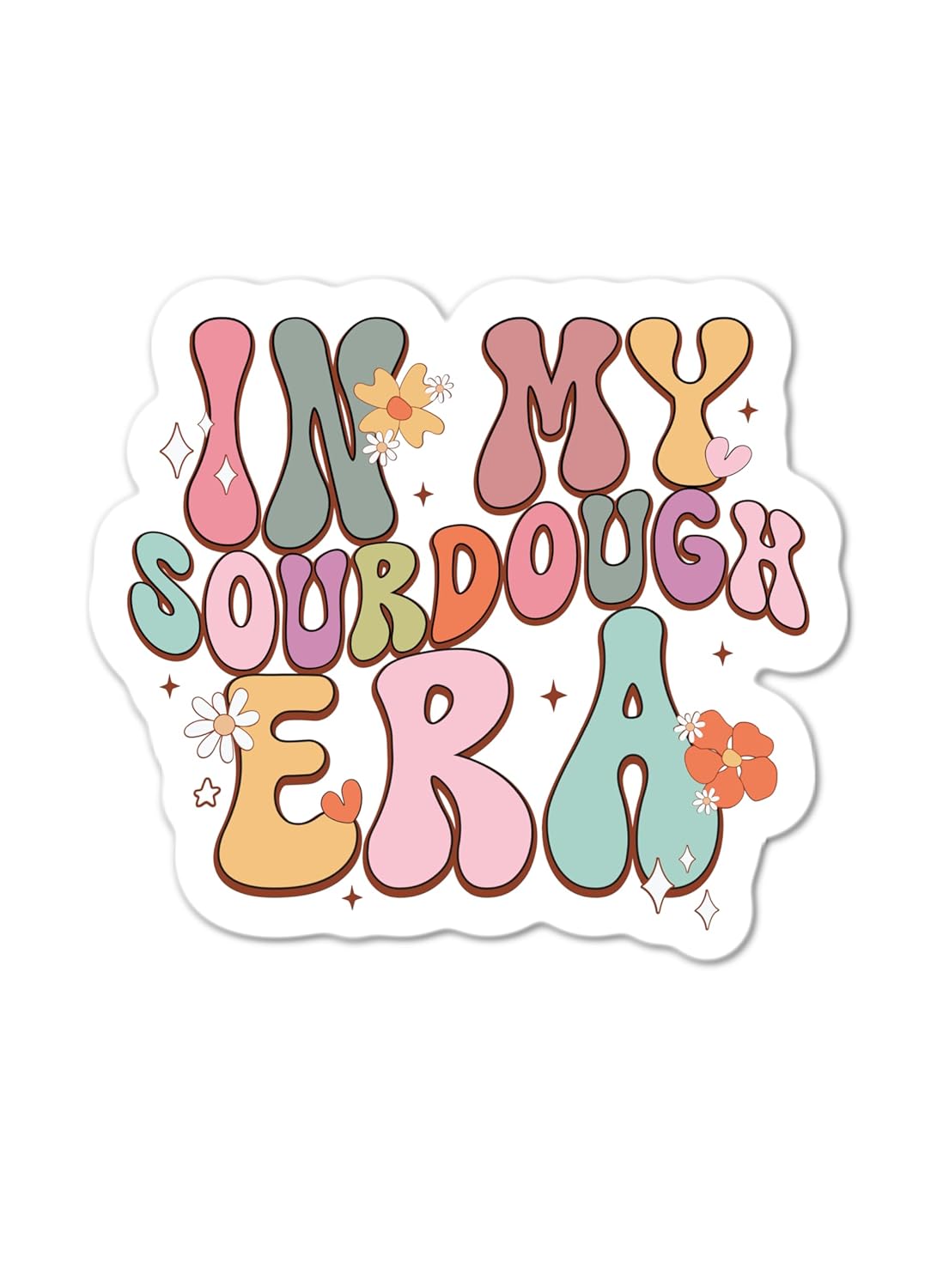 Amazon.com: Sourdough Bread sticker, IN MY SOURDOUGH ERA sticker ...