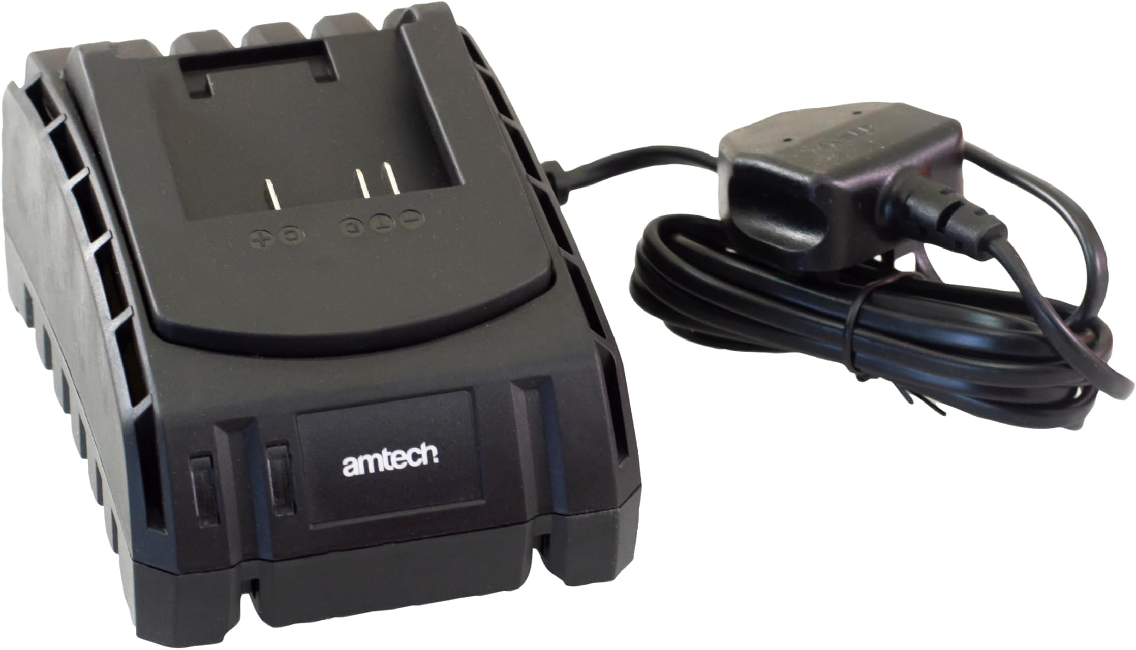 Amtech - 18V Drill Battery Charger for Cordless Drills and Power Tools ...