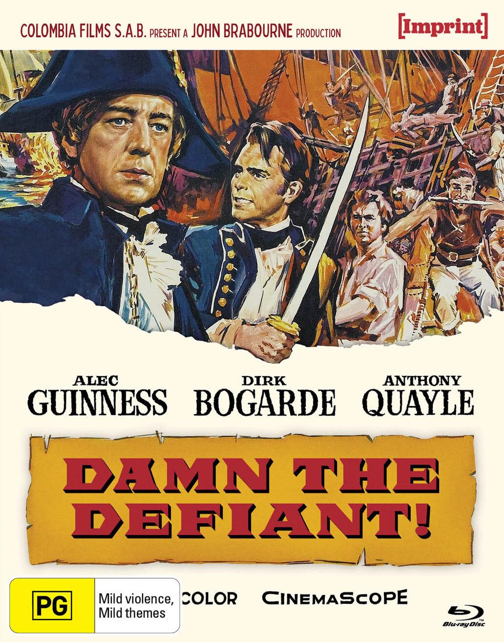 Damn The Defiant! (imprint Collection #136) (Blu-ray) - Director: Lewis ...