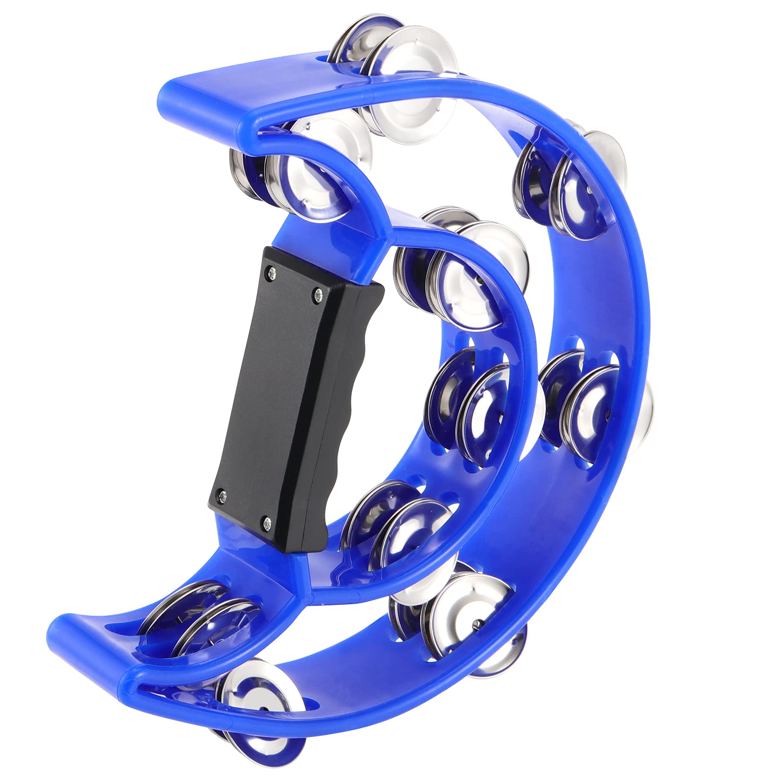Tambourine For Kids 4-Pack Double Row Tambourines - 9 Inch Half Moon ...