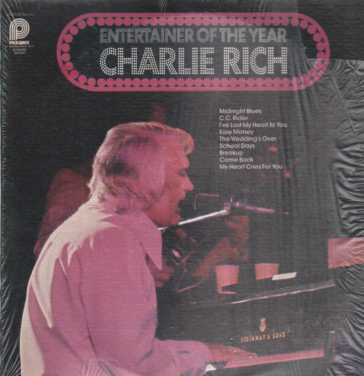 Charlie Rich - Entertainer of the Year Charlie Rich by Charlie Rich ...