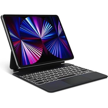 Logitech Combo Touch iPad Pro 12.9-inch (5th gen - 2021) Keyboard Case ...