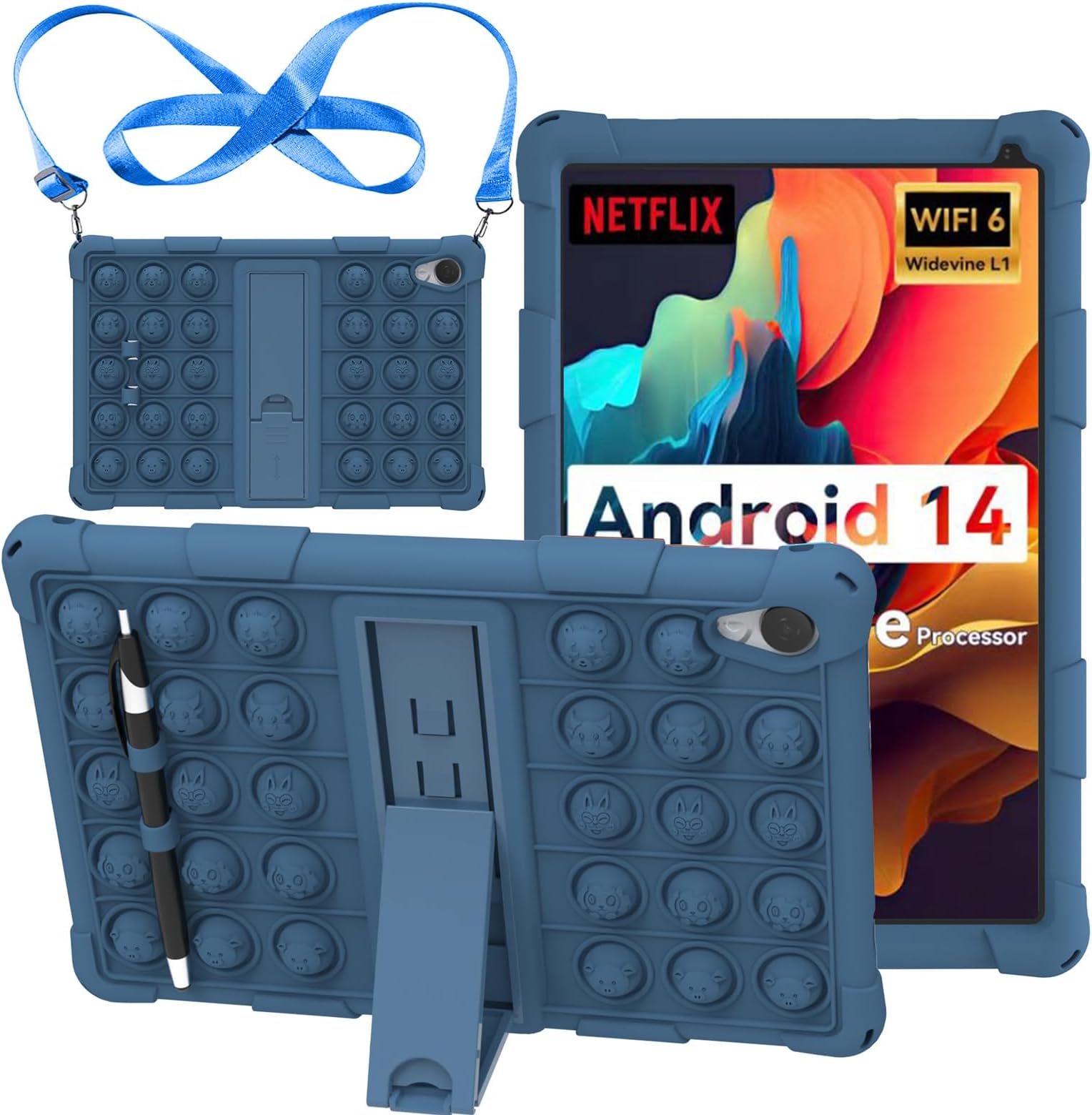Amazon.com: HminSen Case for Urao C107 Tablet, Kids Friendly Soft ...