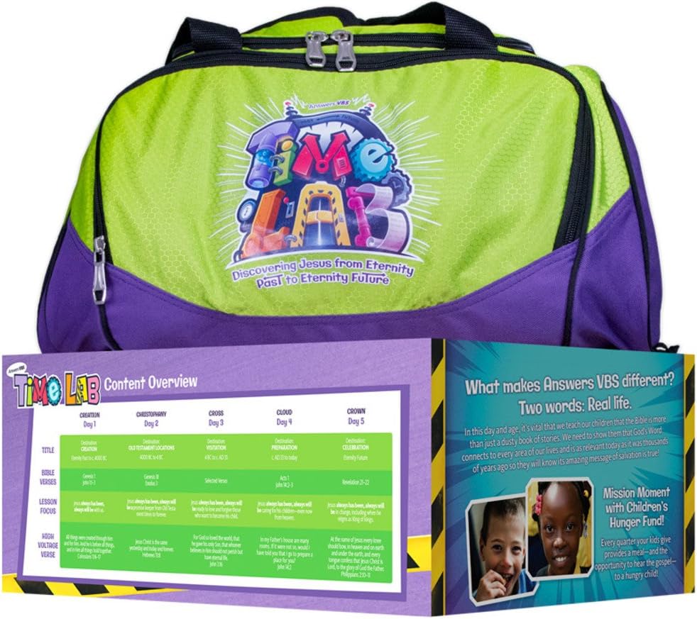Amazon.com: Answers In Genesis VBS-Time Lab: Starter Kit : Toys & Games