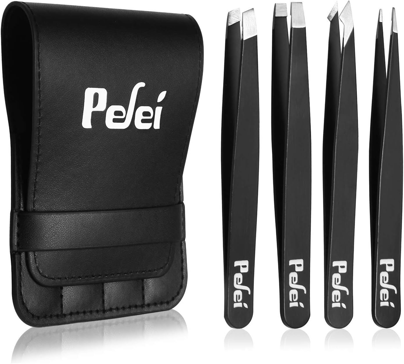 Amazon.com : Pefei Tweezers Set - Professional Stainless Steel Tweezers ...