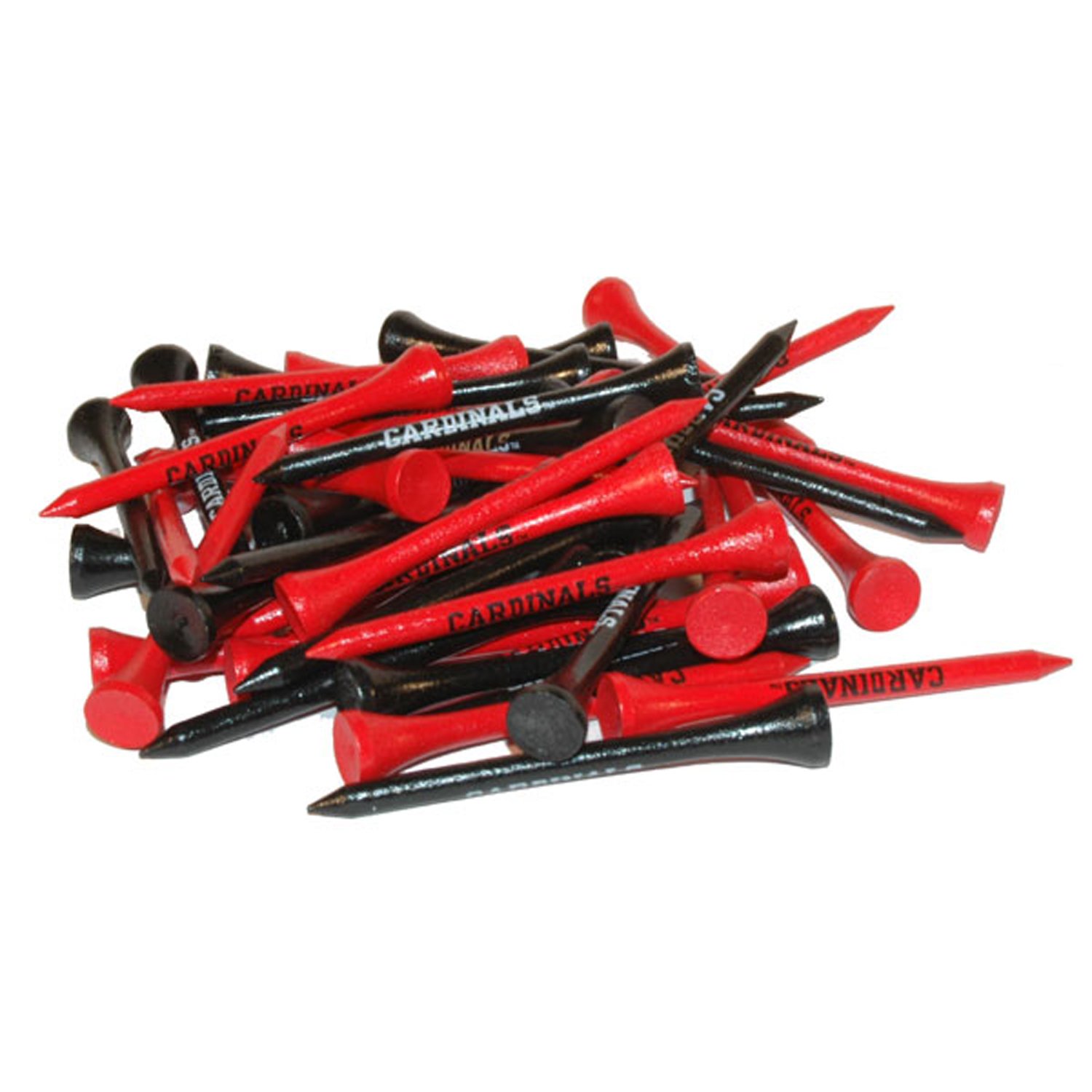 Snapklik.com : Team Golf NCAA Louisville Cardinals Pack Of 50 Golf Tees ...