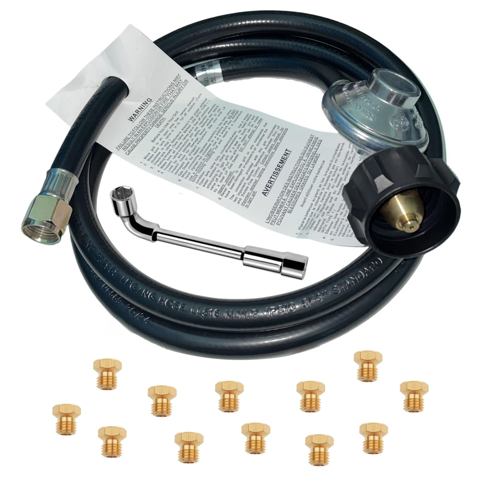Amazon.com : Upgraded 23080901 Natural Gas to Propane Conversion Kit ...