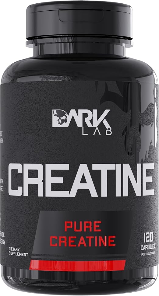 Creatine Pure, Dark Lab, 120 Cápsulas | Amazon.com.br