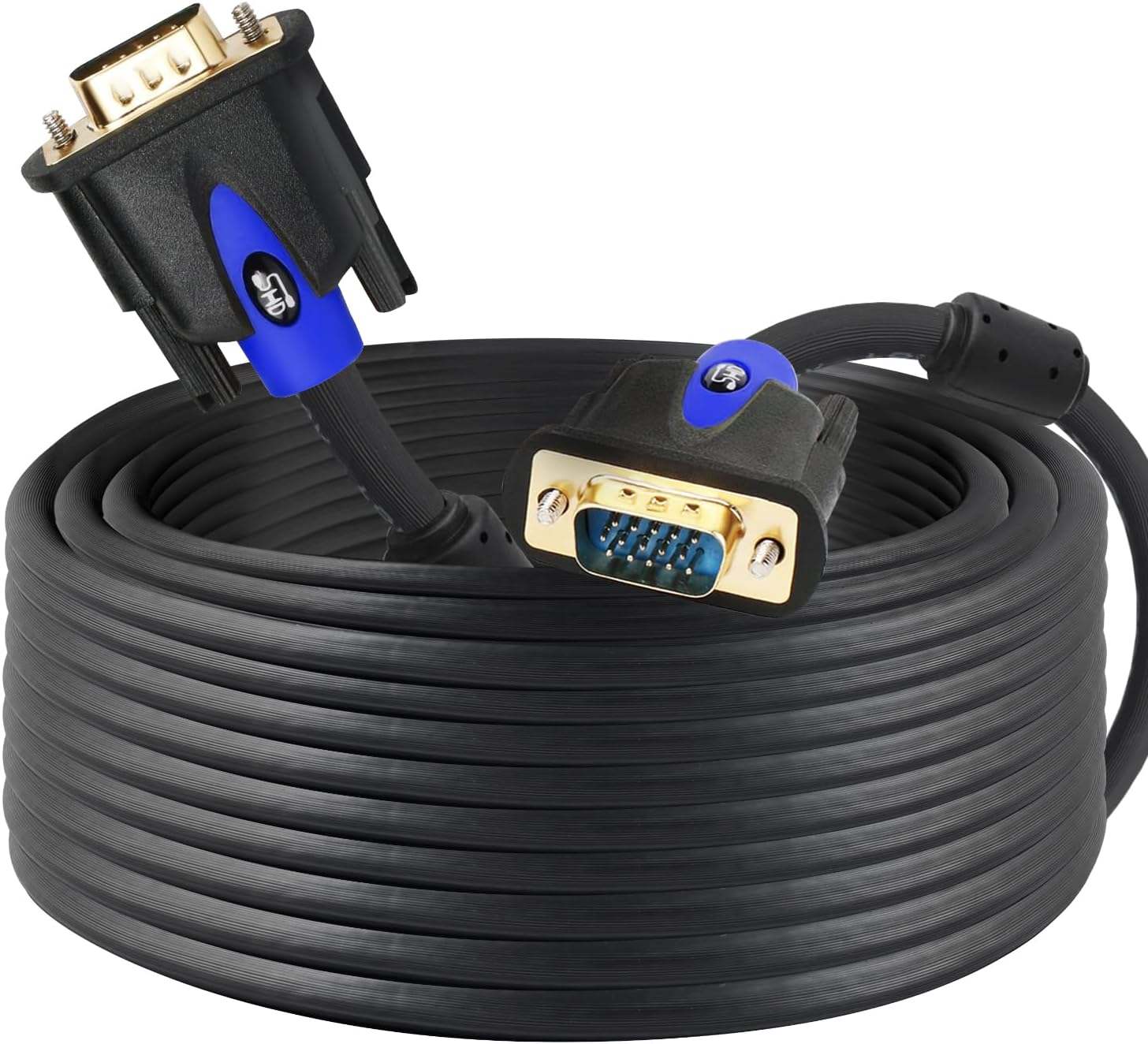 Amazon.com: SHD VGA Cable 40FT, VGA to VGA Cord HD15 Monitor Cable for ...