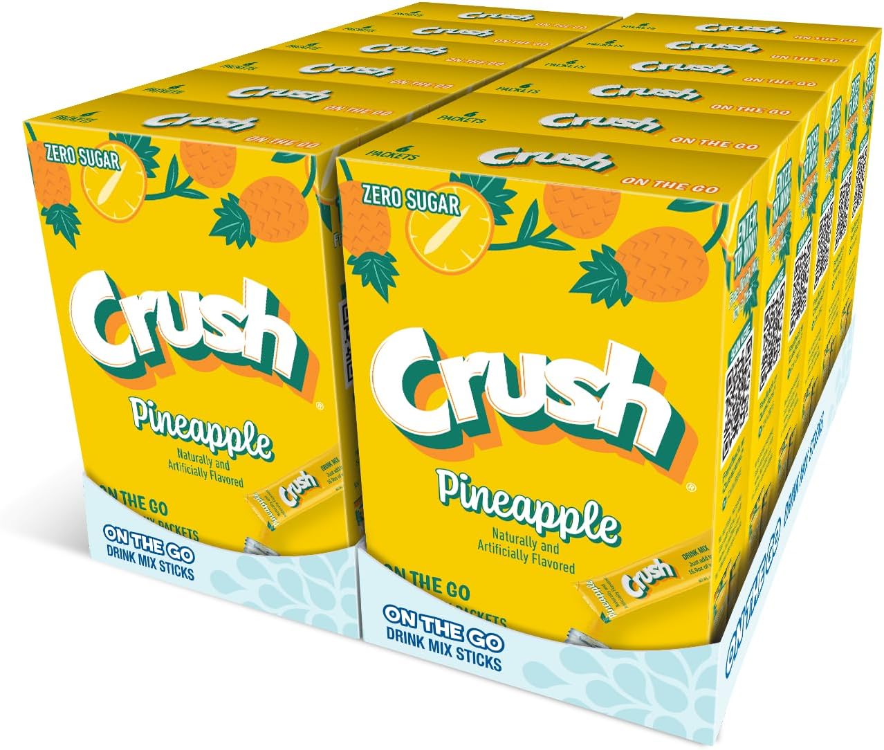 Amazon.com : Crush- Powder Drink Mix - Sugar Free & Delicious ...