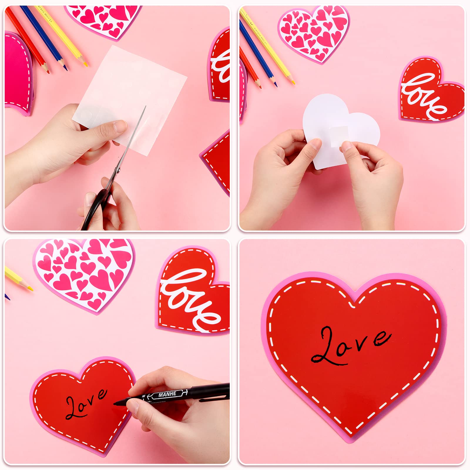 Snapklik.com : 68 Pcs Valentines Day Classroom Bulletin Border Decor ...