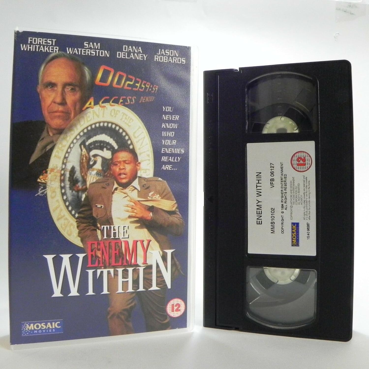 The Enemy Within [1994] [VHS] : Forest Whitaker, Sam Waterston, Dana ...
