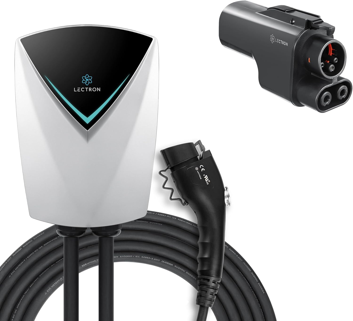 Amazon.com: Lectron Bundle - Tesla Supercharger (NACS) to CCS Electric ...
