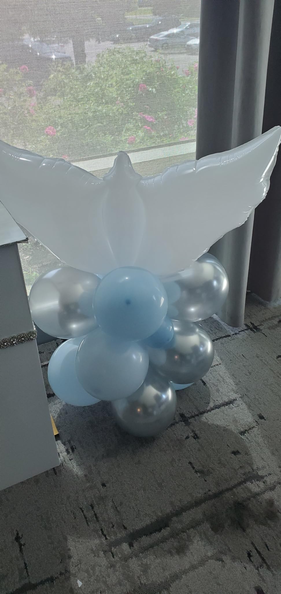 QYCX 33Pcs Funeral Balloons White Funeral Balloons Funeral Remembrance ...