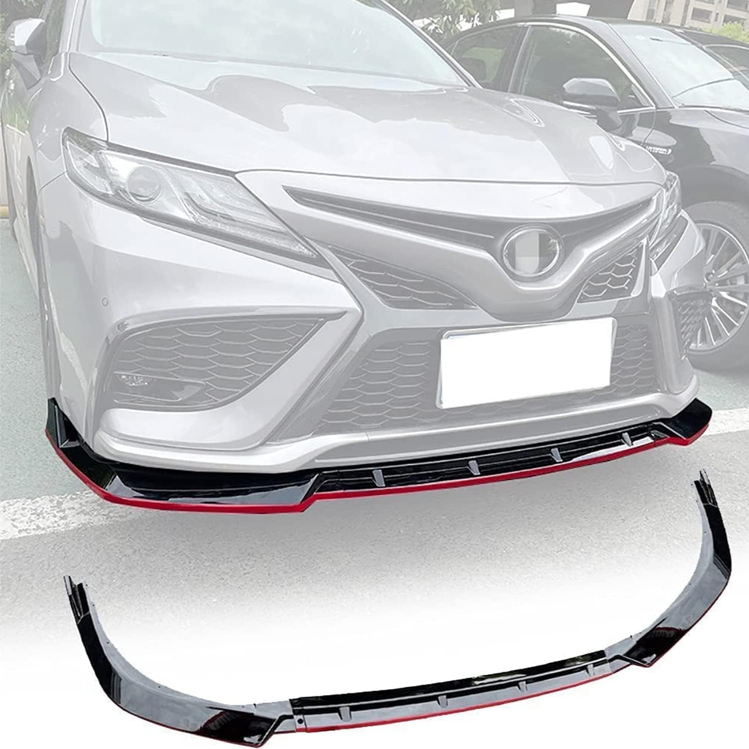 Amazon.com: WheelX Front Bumper Lip Spoiler Splitter Compatible with ...