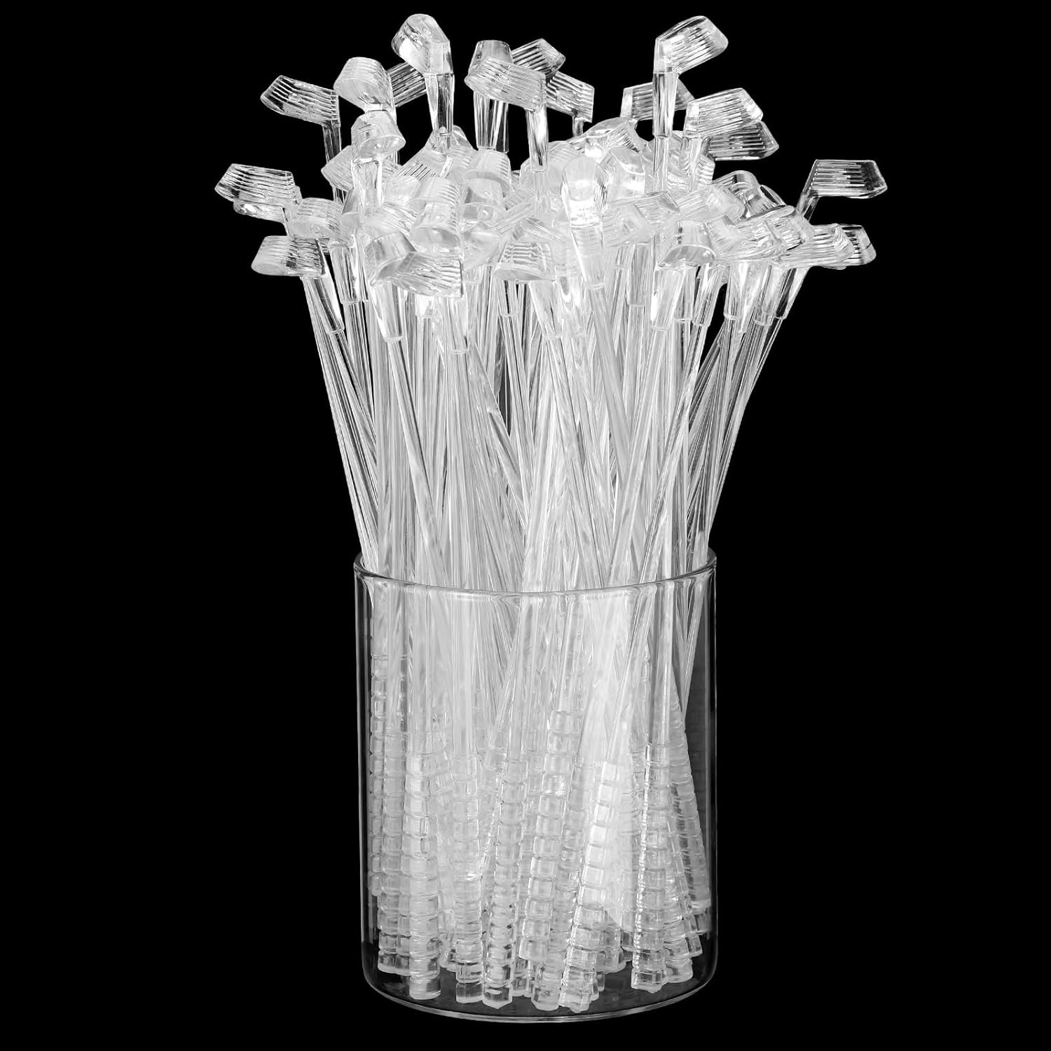 Amazon.com | Qinyoung 200 Pcs Golf Cocktail Stirrers Swizzle Stir ...