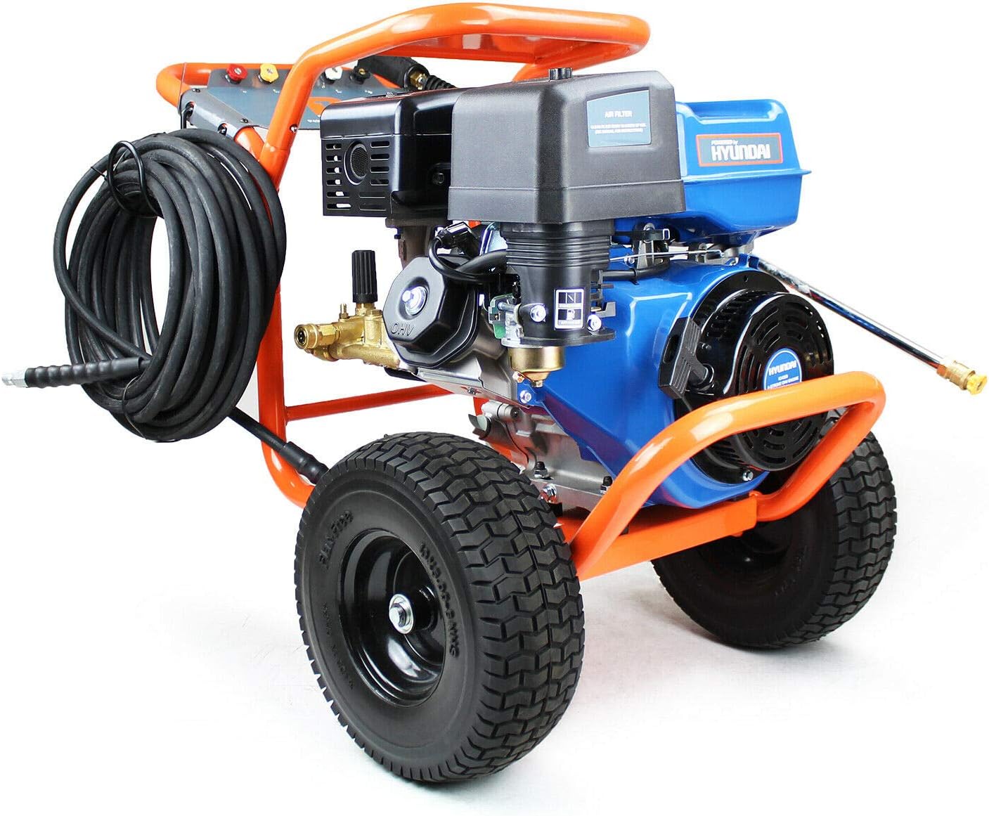 Pressure Jet Washer Petrol 2200psi 5.5hp With Water Drawer Function ...