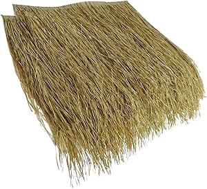 Gralara Palm Thatch Roll Artificial Thatch Roll Decorative Thatched ...