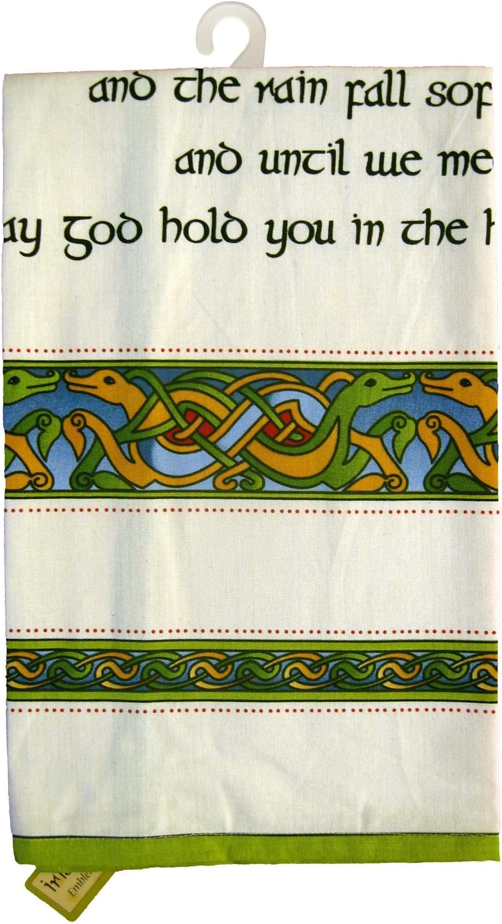 Amazon.com: Royal Tara Irish Tea Towel with Celtic Knots Design -100% ...