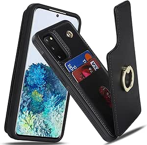 Amazon.com: Lipvina for Samsung Galaxy S20 5G Case with Card Holder,Galaxy S20 5G Case Wallet ...