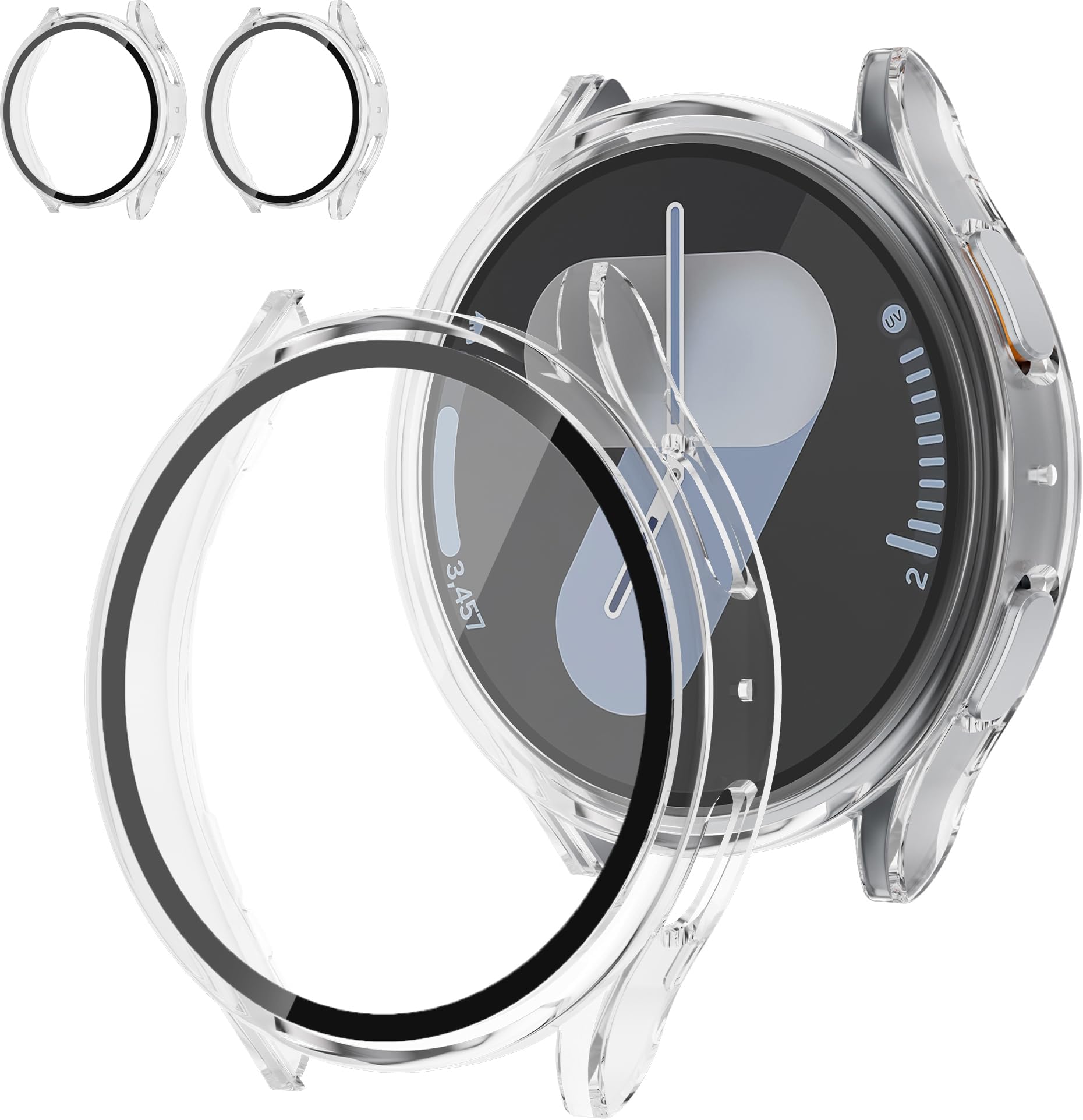 Amazon.com: Tensea [2Pack for Samsung Galaxy Watch 7 2024 Screen ...