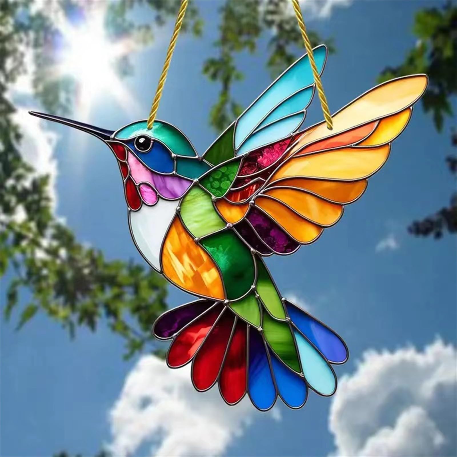 Amazon.com: Yifare Spirit Birds, Hummingbird Suncatcher, Sheremart ...