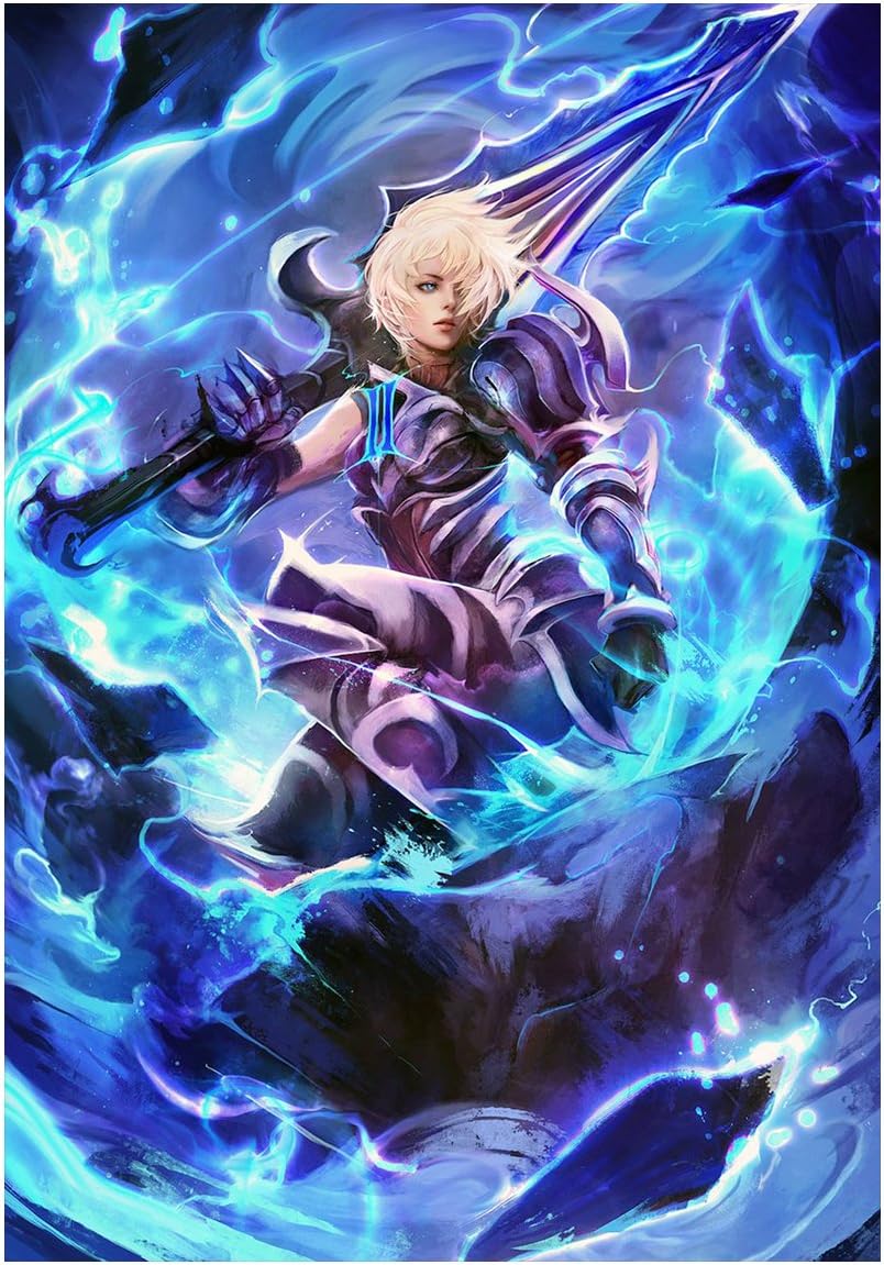 League of Legends Poster - LOL Riven Championship A3 (42x30 cm) A ...