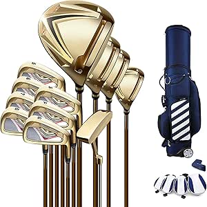 Amazon.com: Adult Golf Club Set for Men, Complete Beginner Golf Club ...