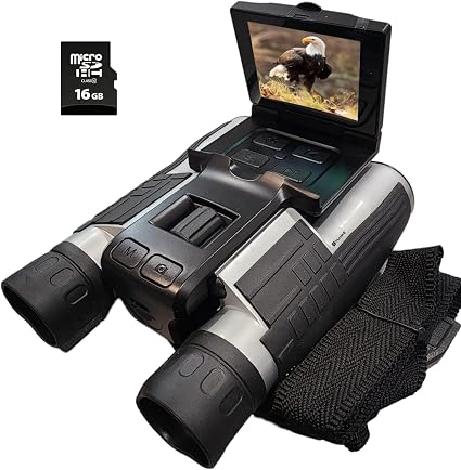 Amazon.com : thunderb Digital Binoculars with Camera & Video Recording ...