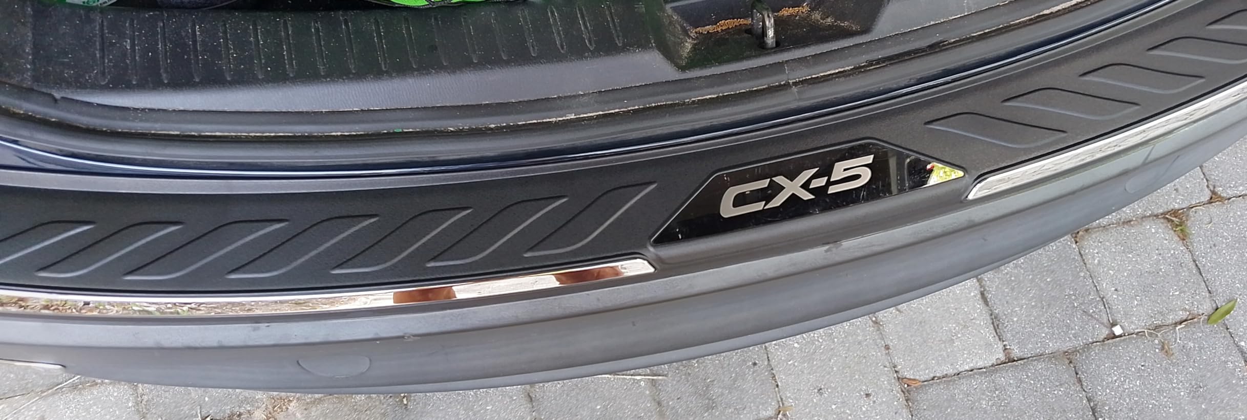 Amazon.com: Toryea Rear Trunk Outer Bumper Skid Protector Guard Plate ...