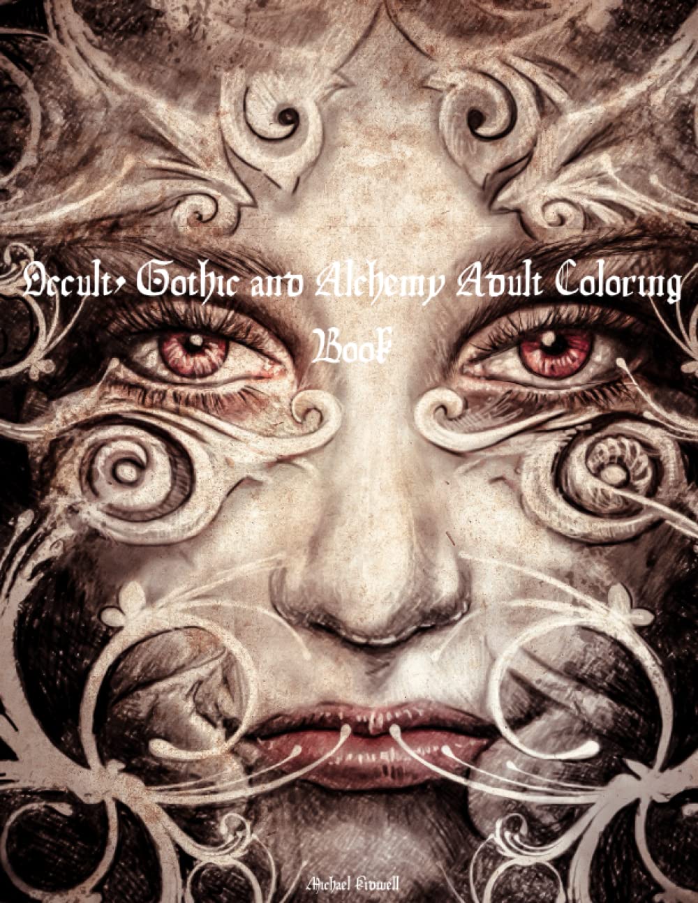 Occult Gothic And Alchemy Adult Coloring Book Gothic Art | Desertcart INDIA