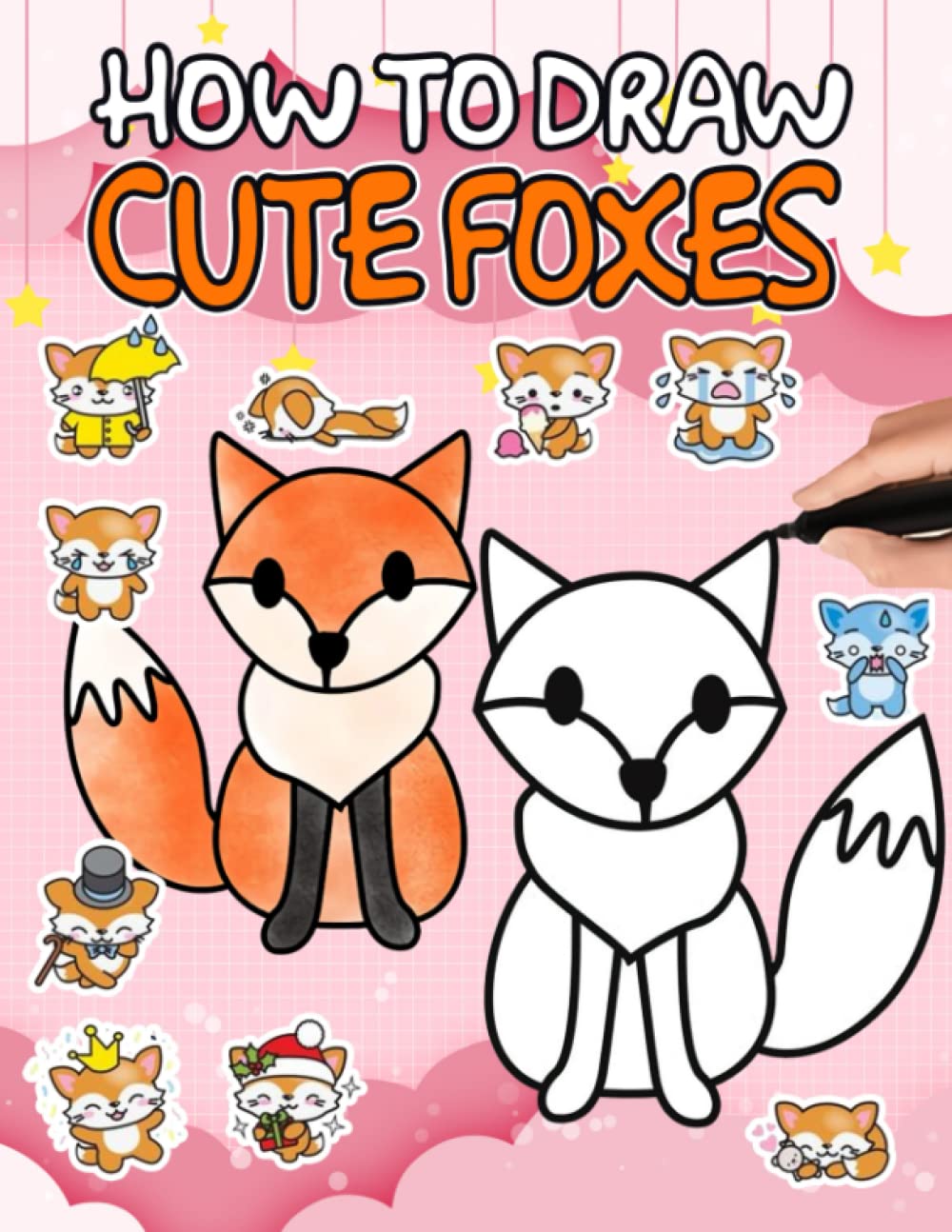 How To Draw Cute Foxes Step By Step And Easy | Desertcart INDIA