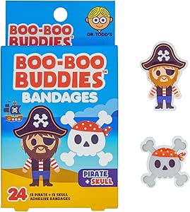 Amazon.com: Boo Boo Buddies Kids Adhesive Bandages, Kids Self-Adhesive ...
