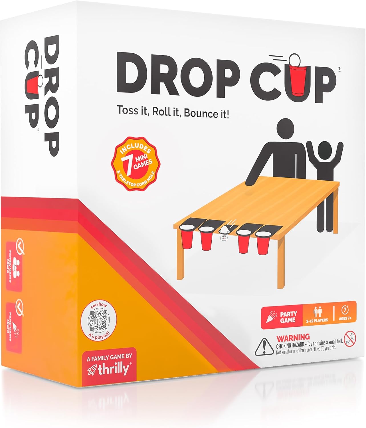 Amazon.com: The Addictive Clip and Play Table Pong Game for All Ages ...