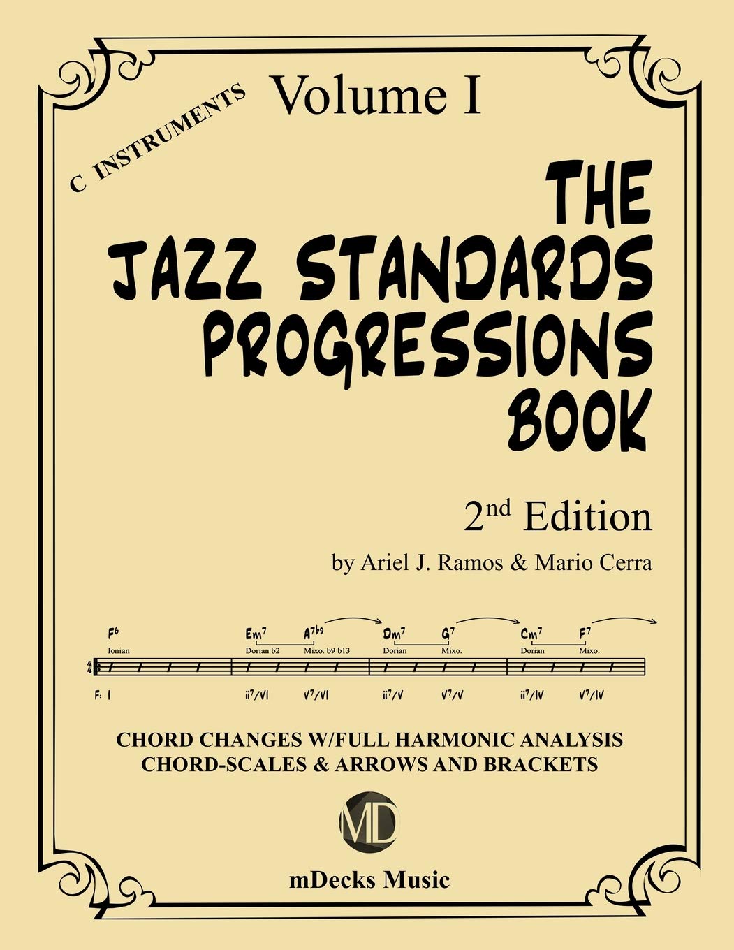 The Jazz Standards Progressions Book Vol. 1: Chord Changes with full ...