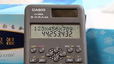 Amazon | カシオ 関数電卓 2桁表示・統計計算 199関数・機能 fx-290A-N | 関数電卓 | 文房具・オフィス用品
