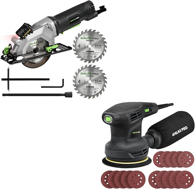 GALAX PRO 4Amp 3500RPM Circular Saw with Laser Guide, Max. Cutting ...