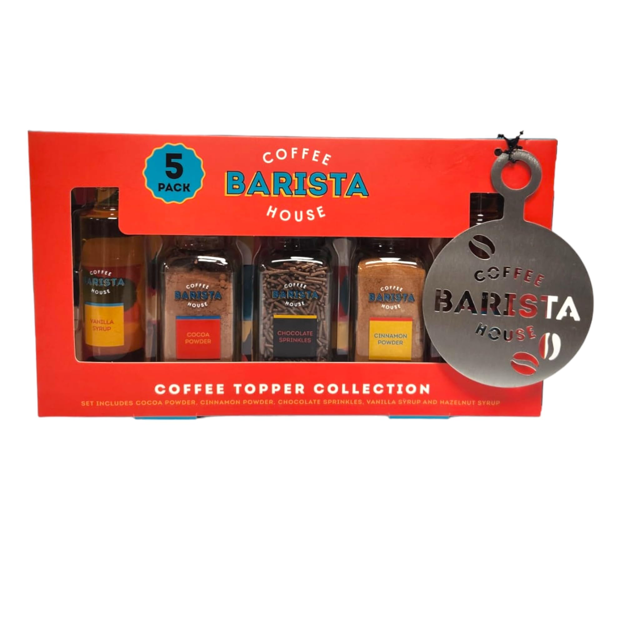 Coffee Topper Collection - Cocoa Powder, Cinnamon, Chocolate Sprinkles ...