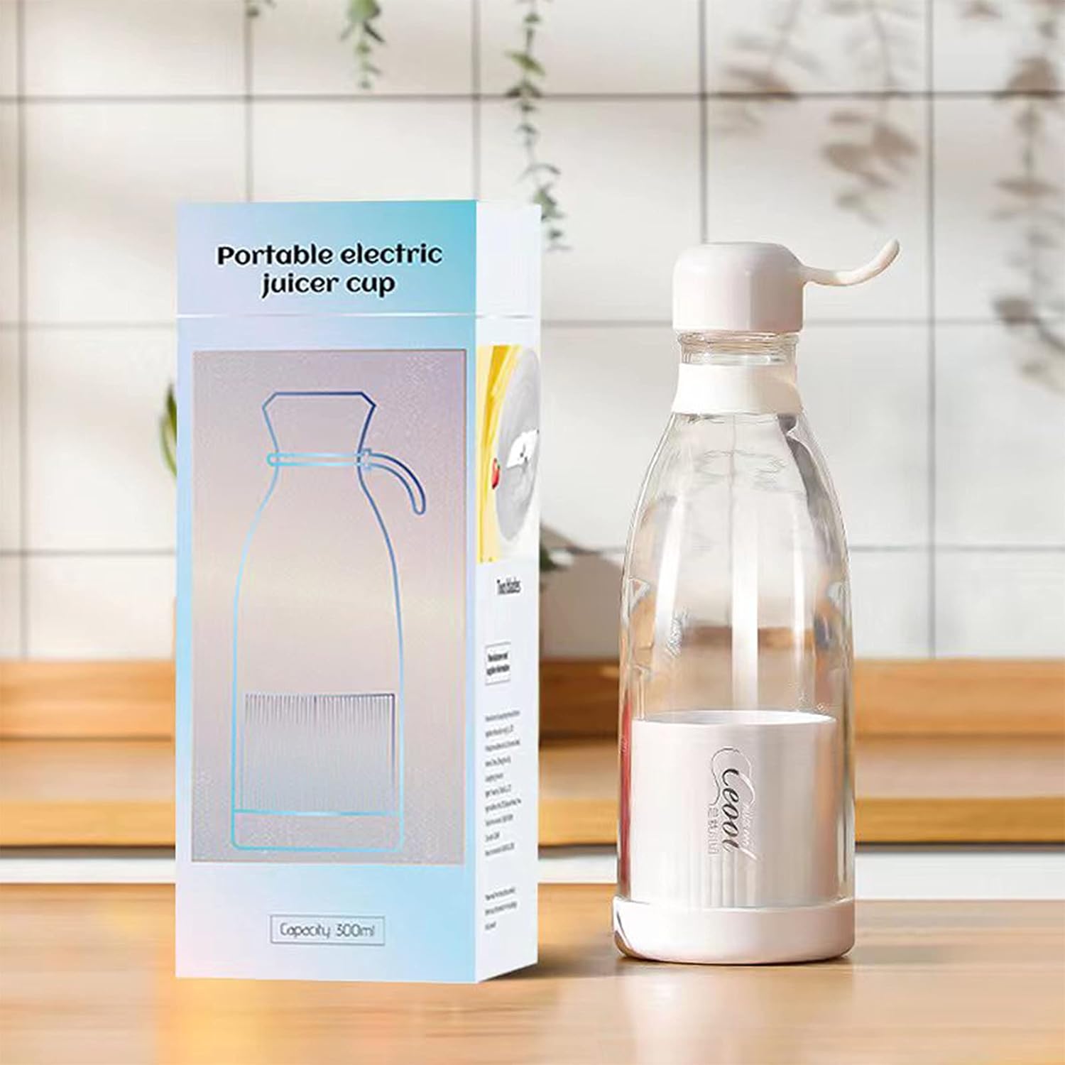 Amazon.com: Mini licuadora personal portátil – 10.1 fl oz de acero 4 ...