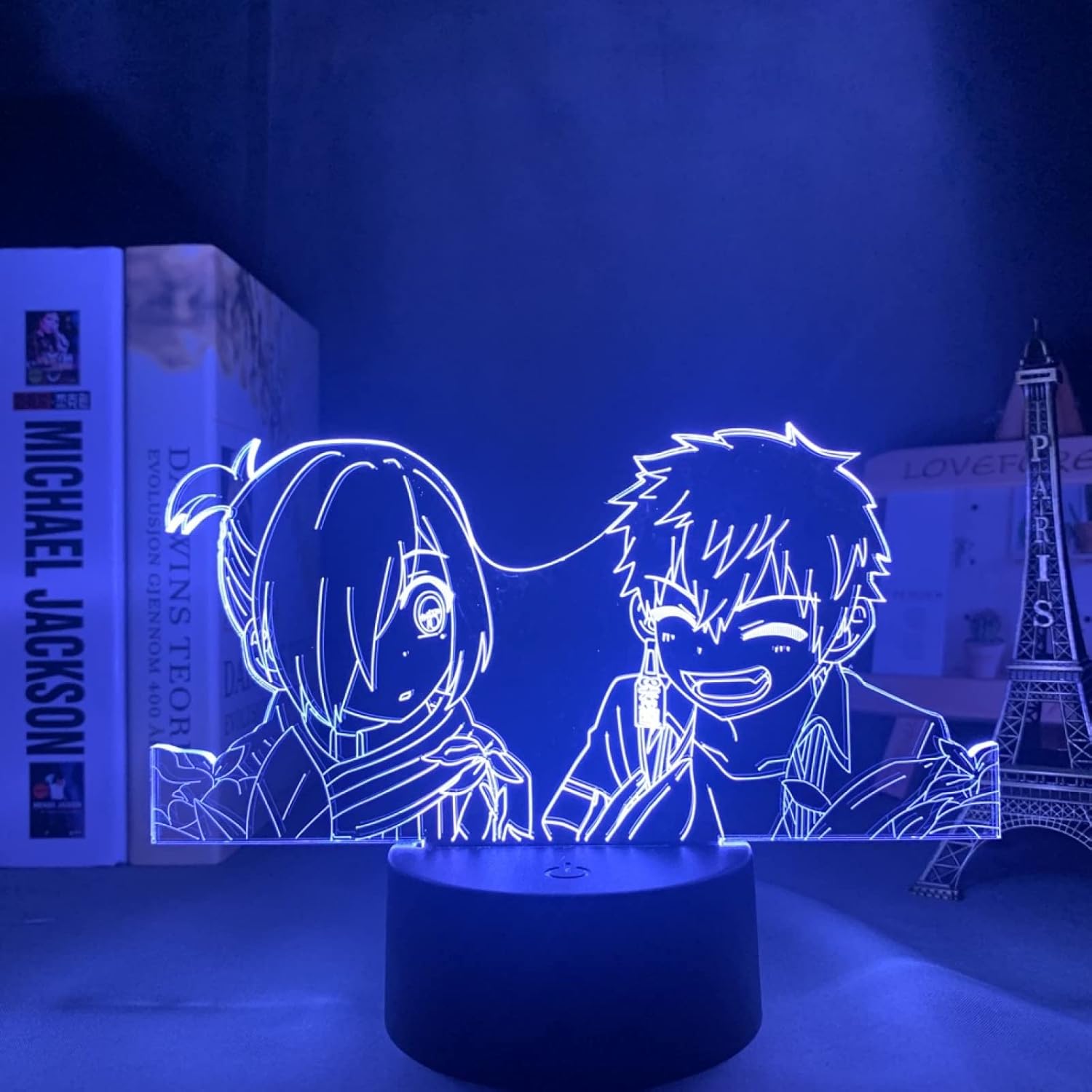 GBUSCH 3D Led Lamp Anime Toilet Bound Hanako Kun Mitsuba for Bedroom ...