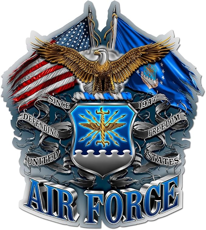 Amazon.com: Collectible Air Force Decals (4in,2pack), Share Your ...