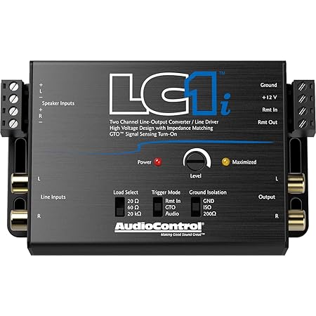 Amazon.com: AudioControl LC1i Active 2-Channel Line Driver/Output ...