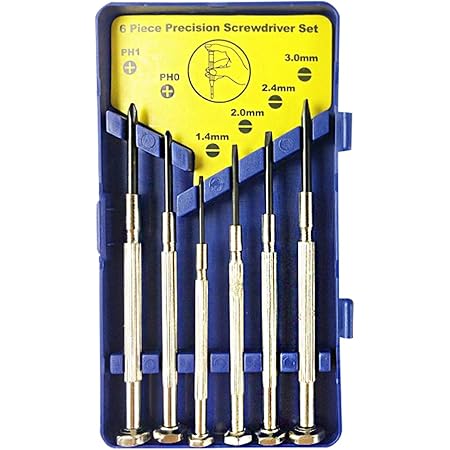 TIJAR 11Pcs Mini Screwdriver Set, Precision Screwdrivers with Mini ...