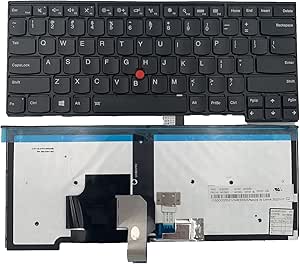 Amazon.com: Tiugochr Laptop Replacement US Layout with Backlight with Pointing Keyboard for ...