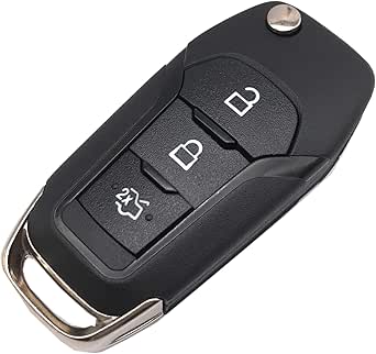 Amazon.com: Muxkenper Folding Flip Key Fob Shell Case Fit for Ford F150 ...