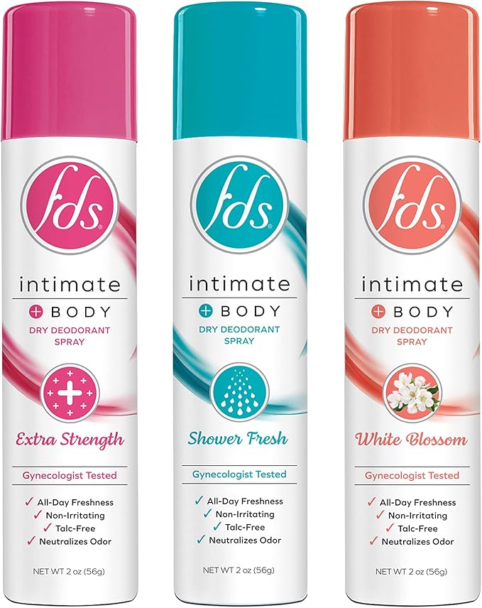 Amazon.com: FDS Intimate Deodorant Feminine Spray for All Day Freshness ...