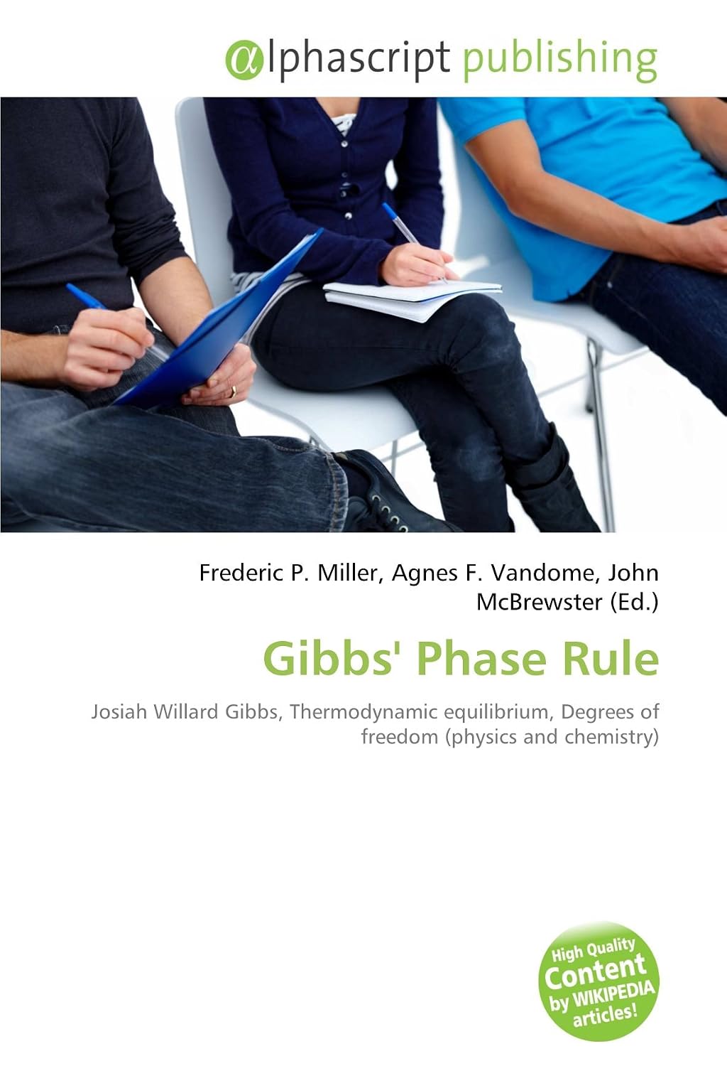 Amazon.it: Gibbs' Phase Rule: Josiah Willard Gibbs, Thermodynamic ...