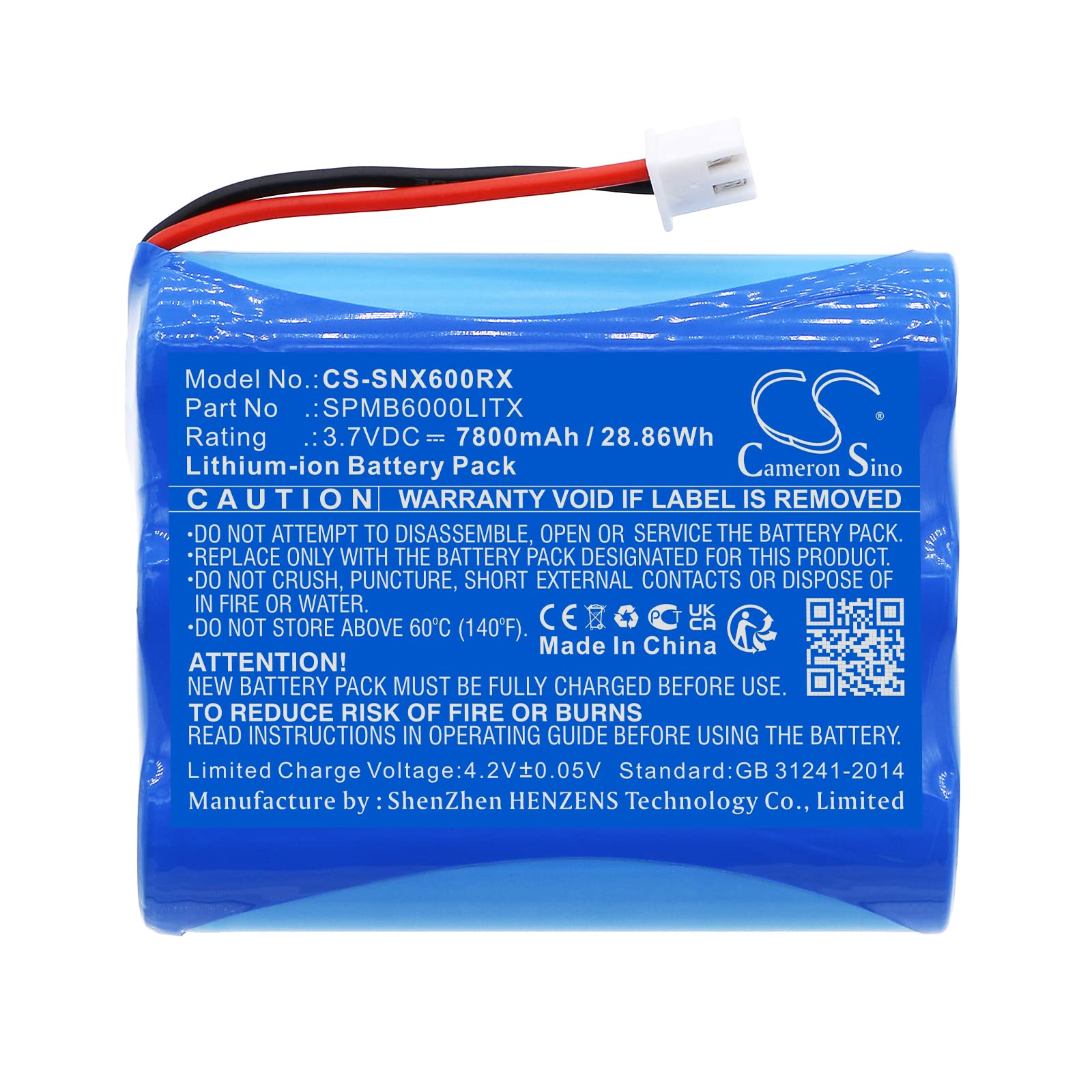 Amazon.com: DRAWBELL Replacement Battery for Spektrum Transmitter iX12 ...