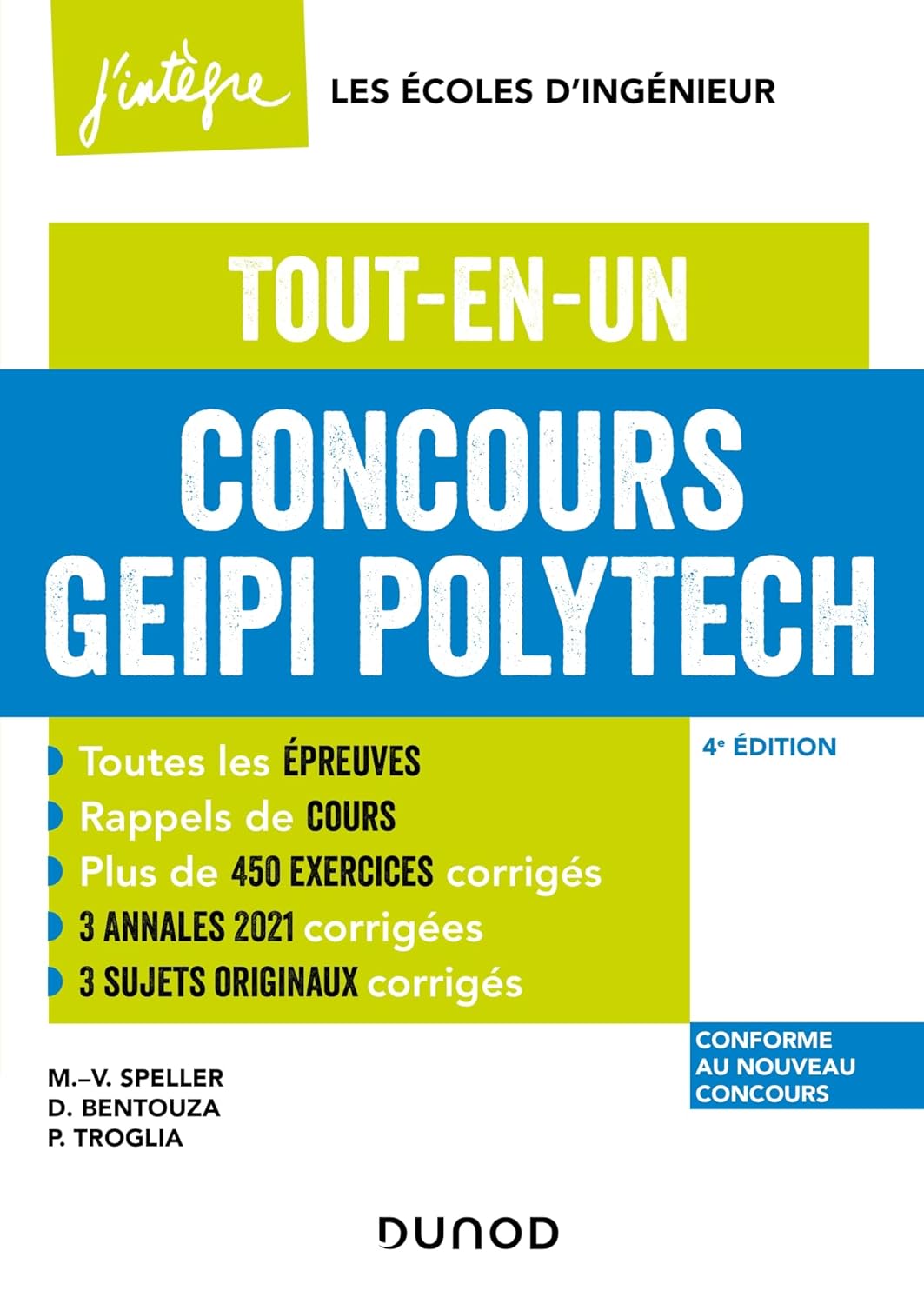 Amazon.fr - Concours Geipi Polytech - 4e éd.: Tout-en-un - Speller ...