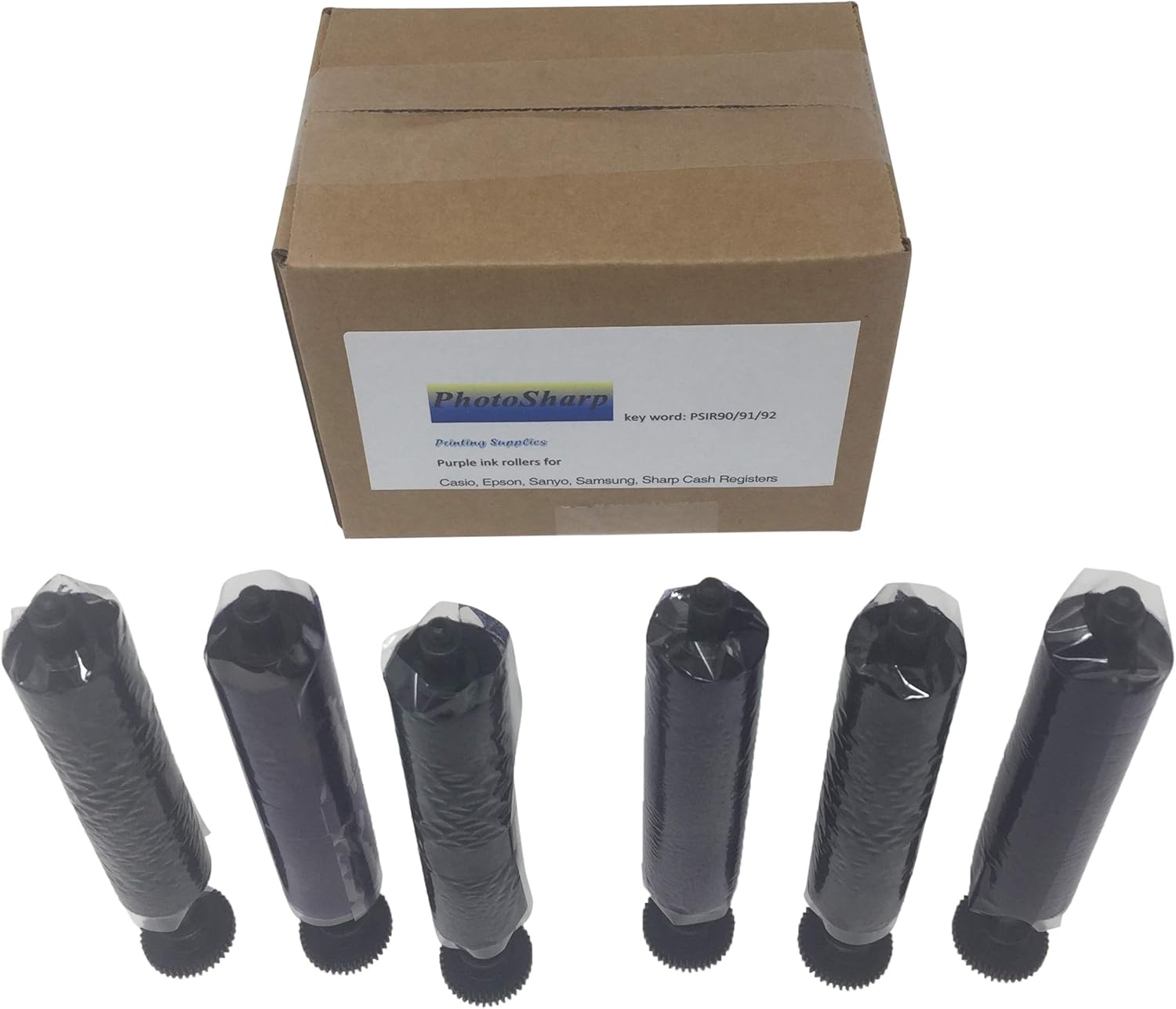 Amazon.com: 6 compatible purple ER-2385 ER-2386 ER-2386S ink roller ...